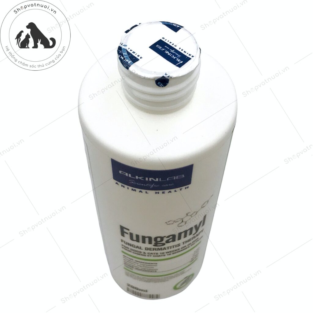 Dầu Tắm Trị Nấm Viêm Da Cho Chó Mèo Fungamyl Alkin - Shopvatnuoi.vn