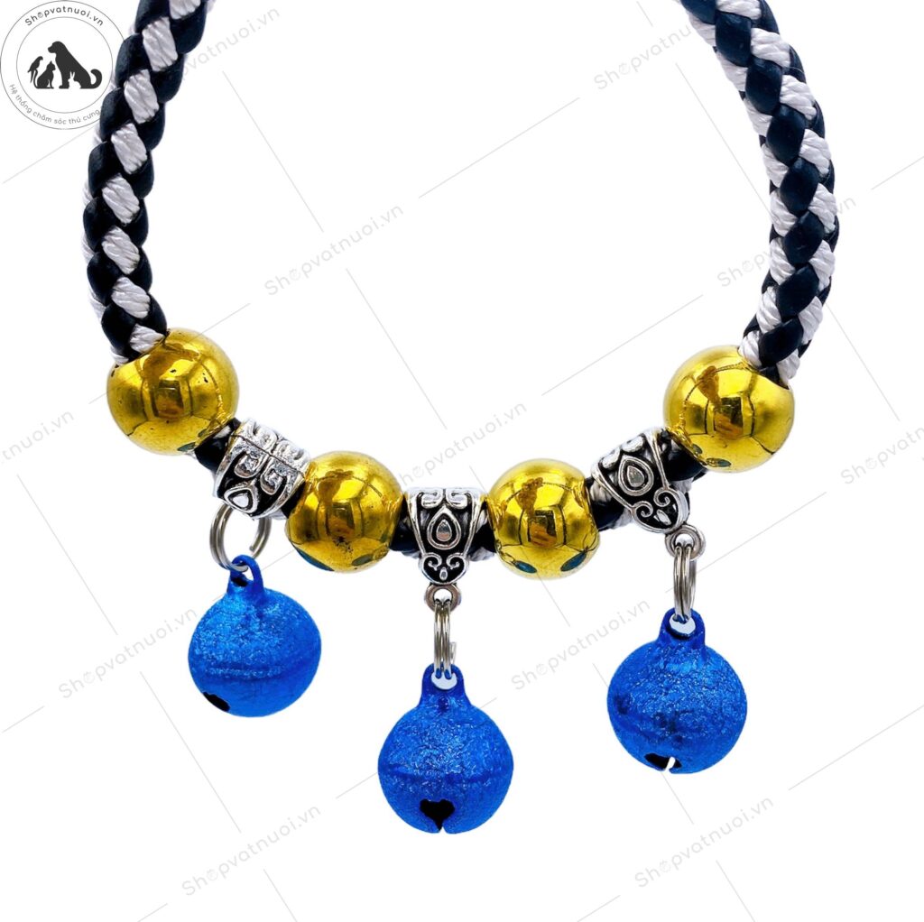 Vòng Cổ Dây Tết Cho Chó Mèo VC033 - Shopvatnuoi.vn