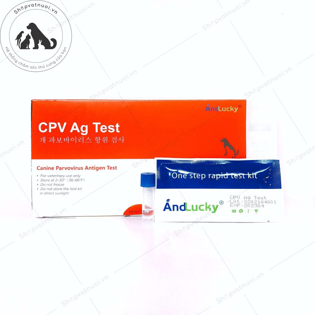Que Test Xét Nghiệm Bệnh Ở Chó Mèo And Lucky TVR003 - Shopvatnuoi.vn