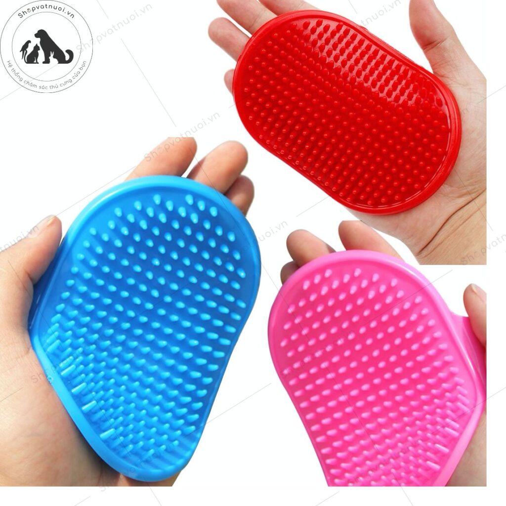 Găng Tay Tắm Bàn Tay Tắm cho chó mèo BTT001 - Shopvatnuoi.vn