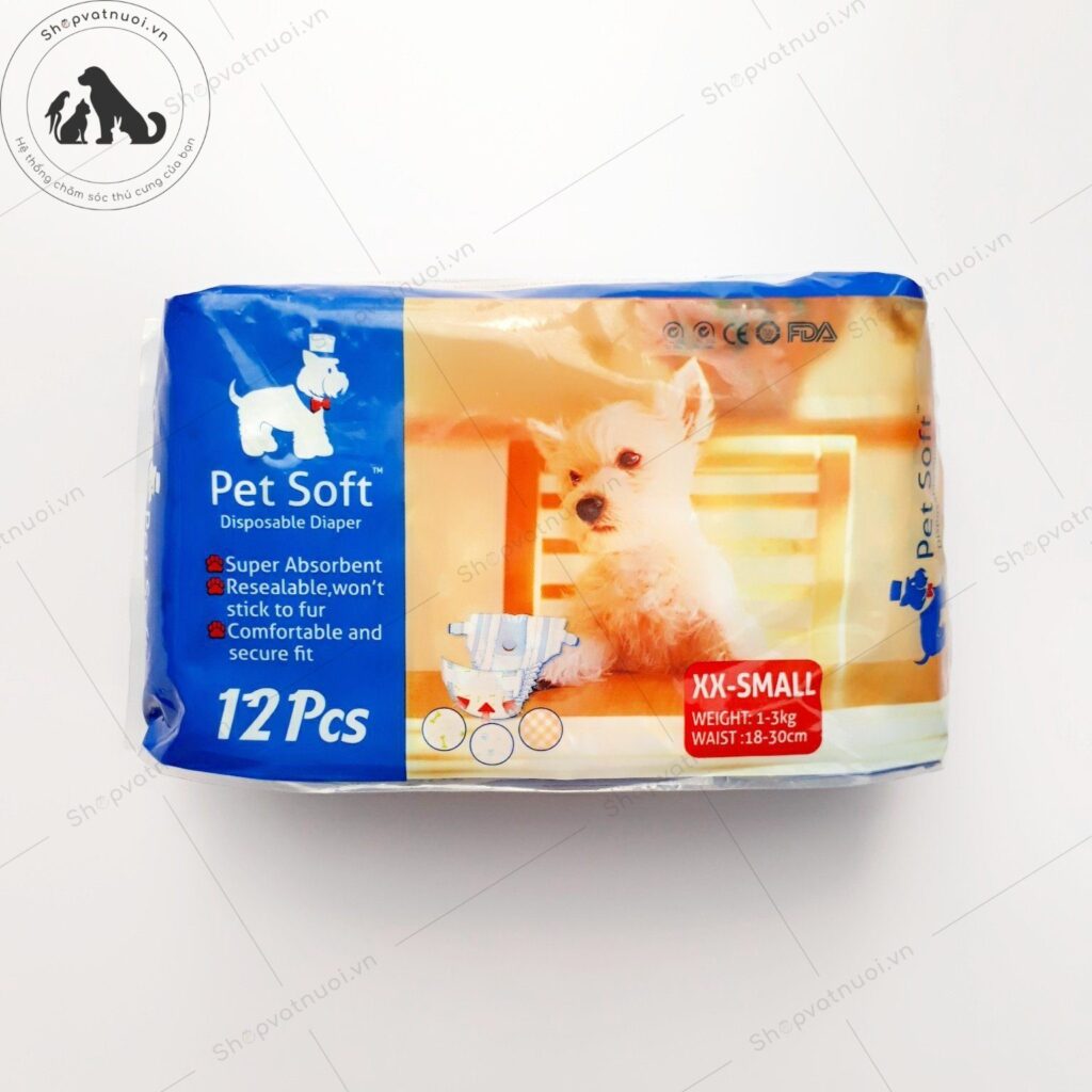 Quần Lót Tã Lót Bỉm Lót Cho Chó Pet Soft - Shopvatnuoi.vn