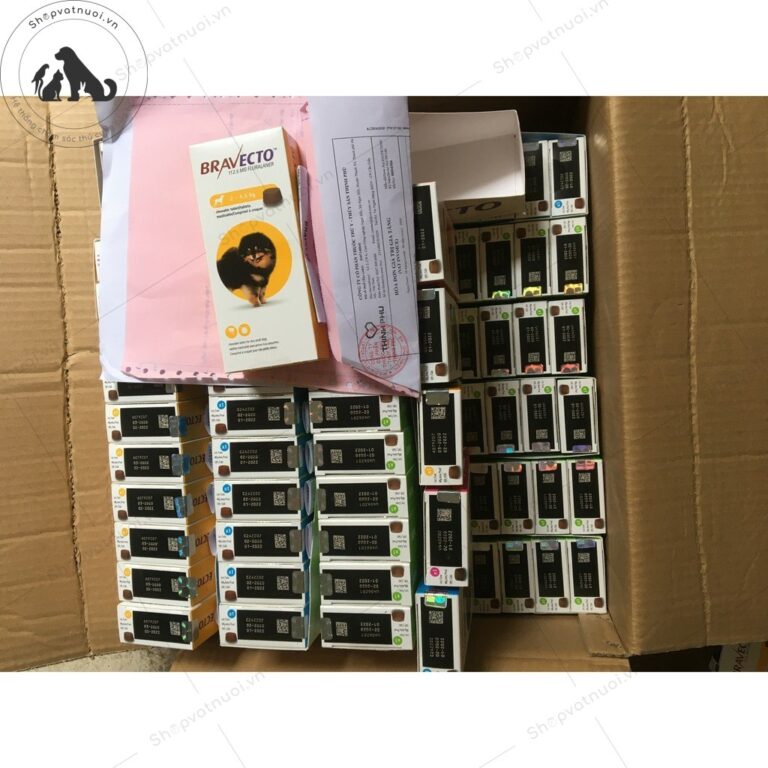 Thuốc Trị Ghẻ Viêm Da Ve Rận Demodex Và Ký Sinh Trùng Khác Trên Chó ...