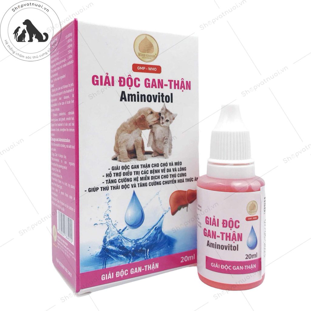 Dung Dịch Uống Giải Độc Gan Thận Tăng Cường Hệ Miễn Dịch Aminovitol ...