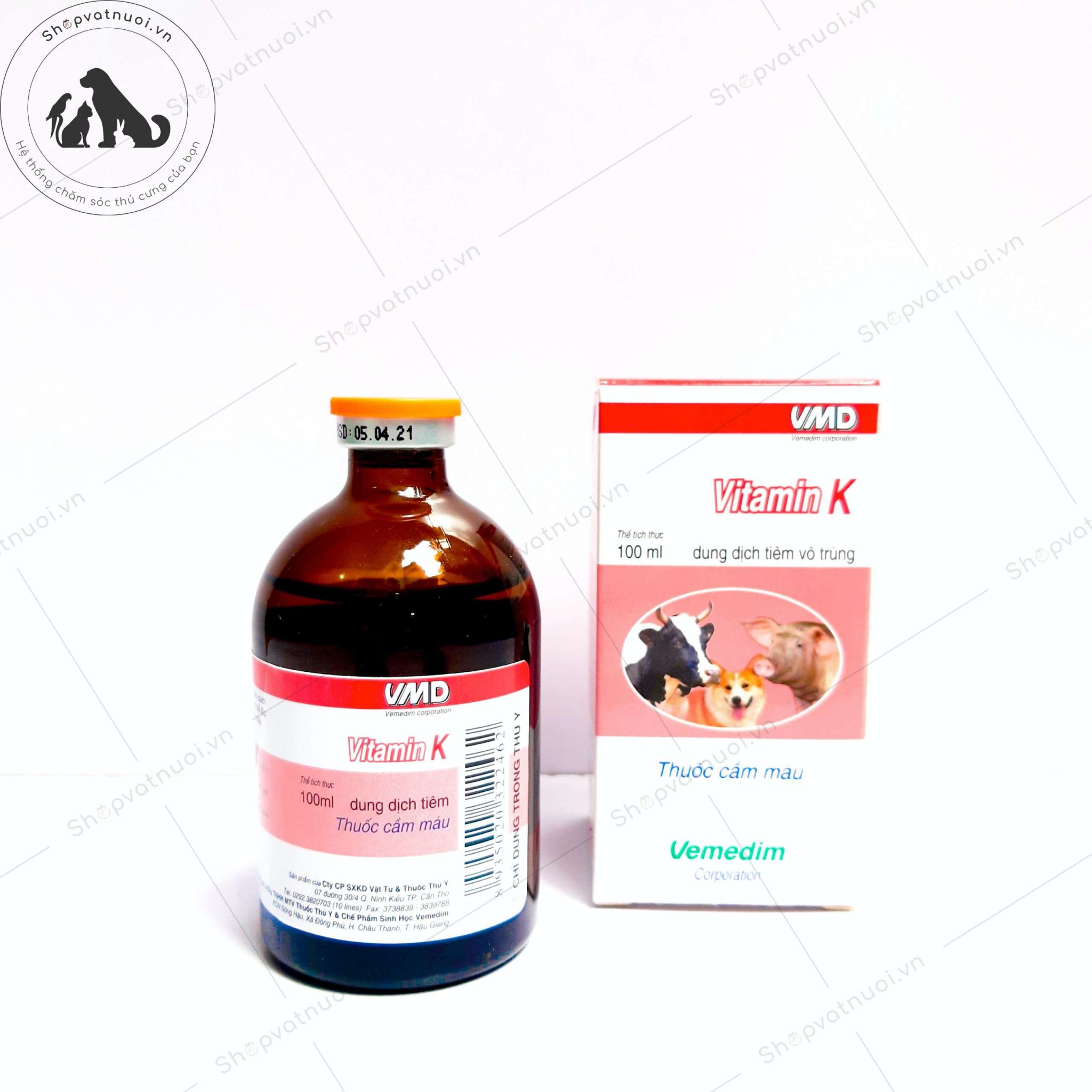 Dung Dịch Tiêm Phòng Chống Chảy Máu Và Các Bệnh Xuất Huyết Vitamin K ...