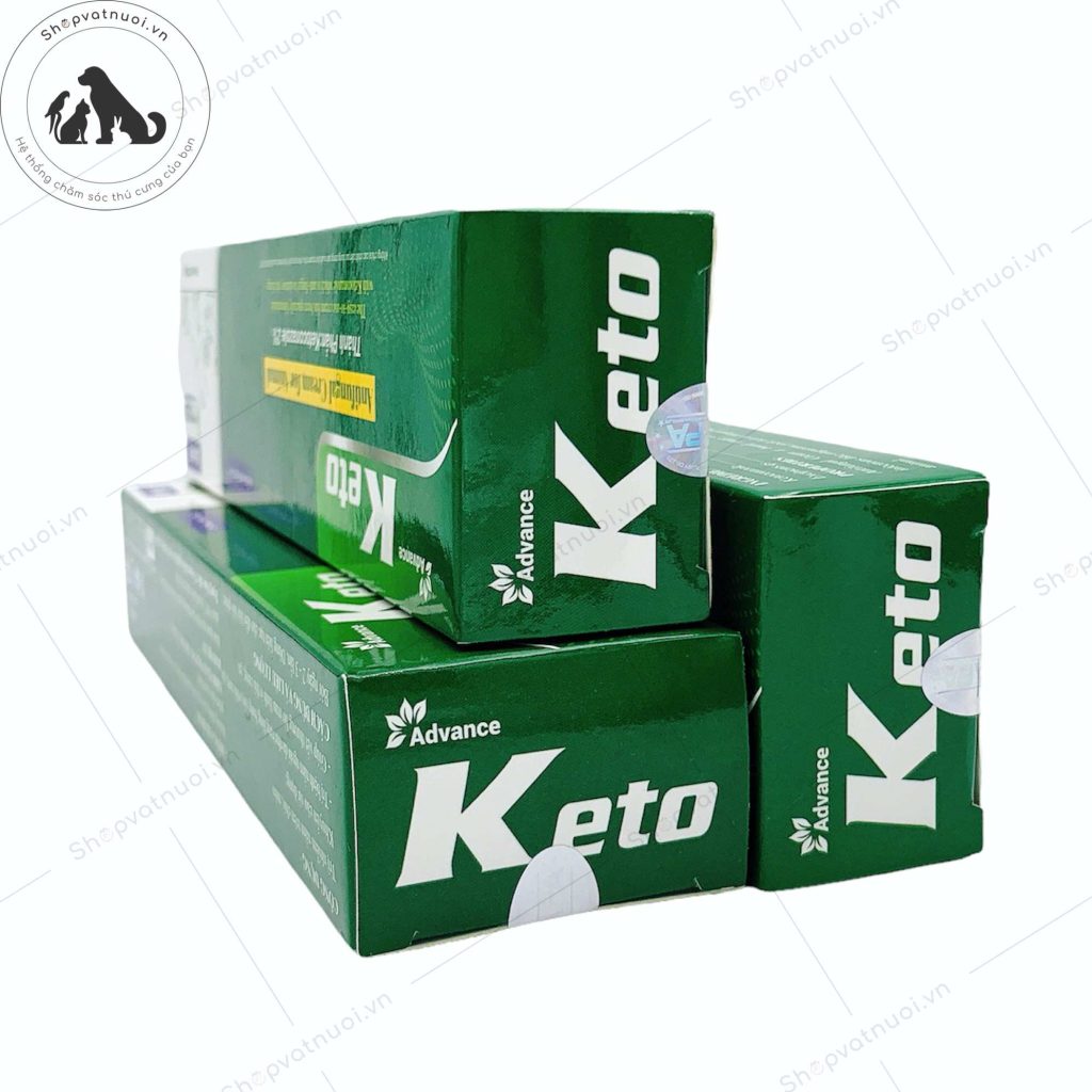 Thuốc Bôi Ngoài Da Trị Nấm Cho Chó Mèo Gà Advance Keto-Ketoconazole TSD ...