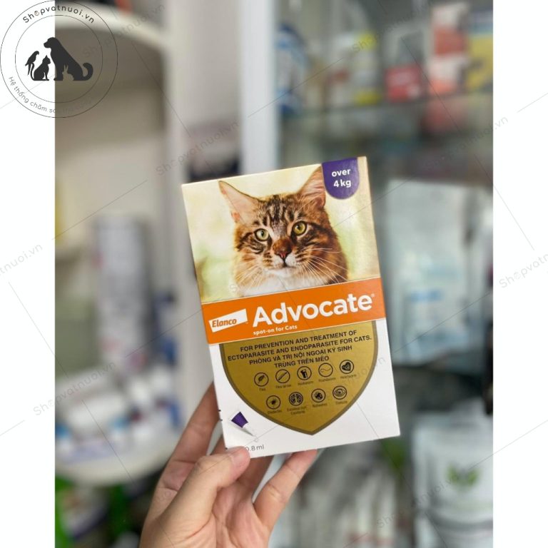 Thuốc Nhỏ Gáy Phòng Trị Nội Ngoại Ký Sinh Trùng Cho Mèo Advocate Bayer ...