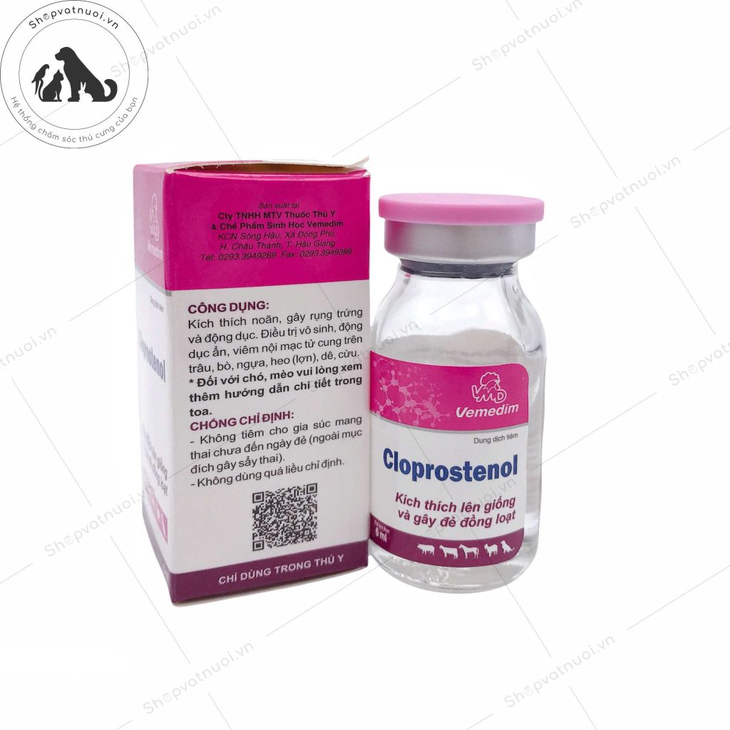 Thuốc Tiêm Kích Thích Lên Giống Và Gây Đẻ Đồng Loạt Cloprostenol ...